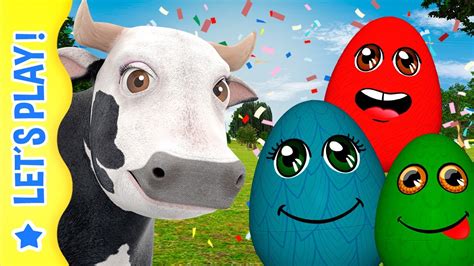 SURPRISE EGGS Colours Episode 01 ZENON S FARM LET S PLAY