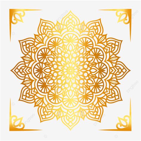Mandala De Lujo PNG Mandala De Lujo PNG Dorado Arte De Mandala De