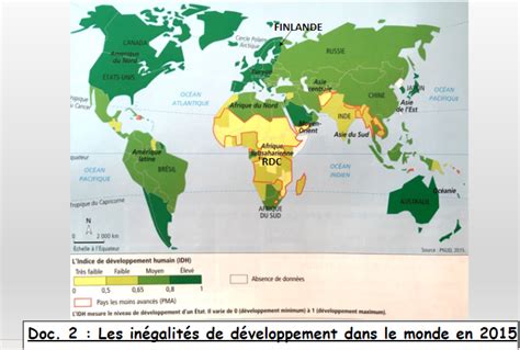 G2 Richesse Et Pauvreté Dans Le Monde La Classe Numérique B14
