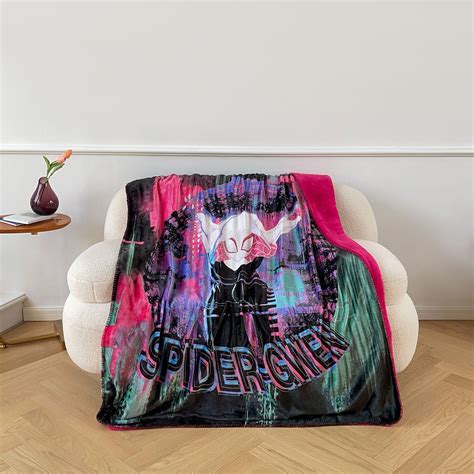 Marvel Spider Man Cloud Faux Fur Throw 50 X 60 Assorted Characters