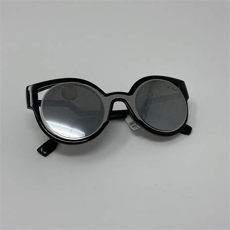 Round Black Sunglasses Never Worn • Cheap Depop