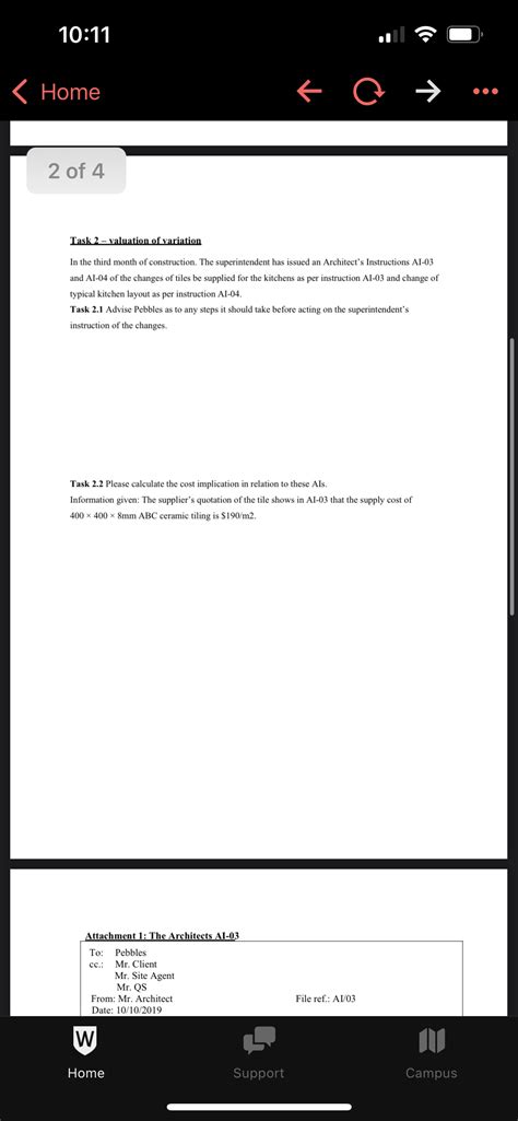 Solved Task 2 Valuation Of Variation In The Third Month Of