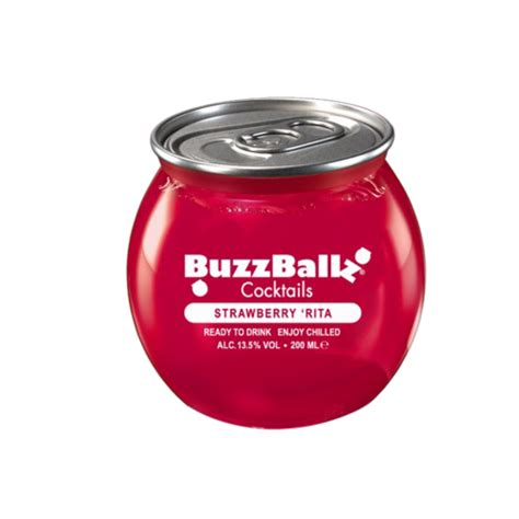 Buzz Balls Strawberry Rita 200ml Bargain Booze