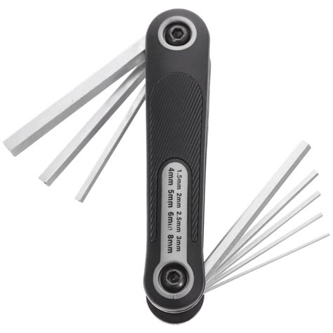 Aloha 1 Set Folding Hex Wrench Set Portable Hex Key Wrenches For Basic
