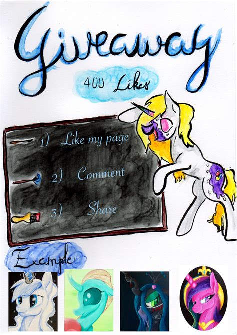 Safe Artist Colorsceempainting Oc Facebook Giveaway Painting Derpibooru