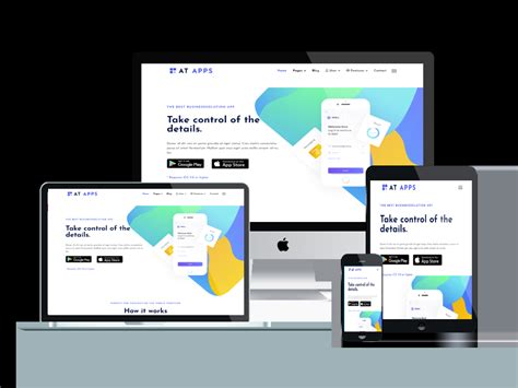 AT Apps Onepage Free Mobile Apps Onepage Joomla Template Age Themes