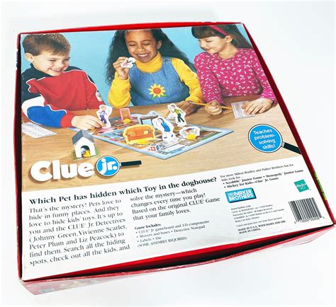 Vintage Clue Jr The Case Of The Hidden Toys Mystery Detective Etsy