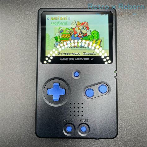 ゲームボーイアドバンス Sp 本体 Ips液晶 非折りたたみアルミボディ 012 メルカリ