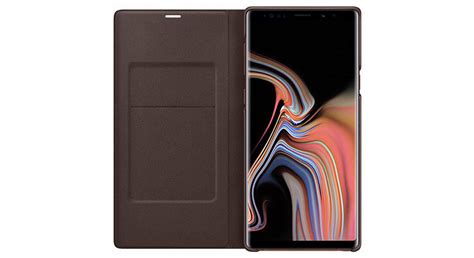 Official Samsung Galaxy Note 9 Led View Cover Case Brown