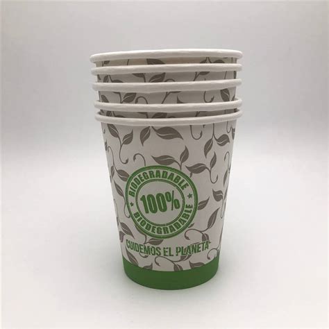 Bioking Biodegradable Paper Cup Disposable Hot Chocolate Paper Cup