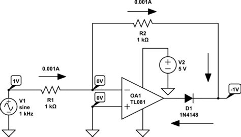 Operational Amplifier Q How To Analyze Precision Rectifier Op Amp