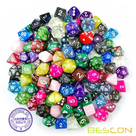 Bescon 120 Pcs Schat Set Willekeurig Gemengde Rpg Grandado