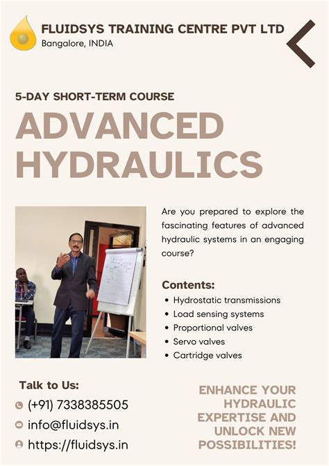 Load Sensing Hydraulic Systems Fluidsys Training Centre Pvt Ltd