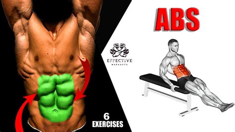 Abs Exercises For Six Pack Abdominal Workouts Youtube