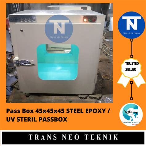 Jual Pass Box 45x45x45 Steel Epoxy Uv Steril Passbox Shopee Indonesia