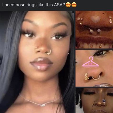 Nose Piercing Cute Nose Piercings Nose Piercing Two Nose Piercings