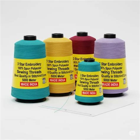 Spun Polyester Stitching Thread For Sewing At ₹ 125piece In Surat