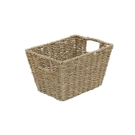 Seagrass Tapered Basket Small Dunelm