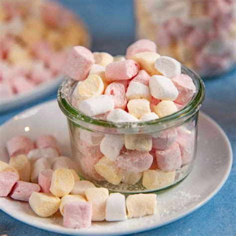Homemade Mini Marshmallows Piped Marshmallows The Flavor Bender