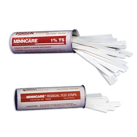 Minncare Residual Test Strip Apps Industrial Solutions