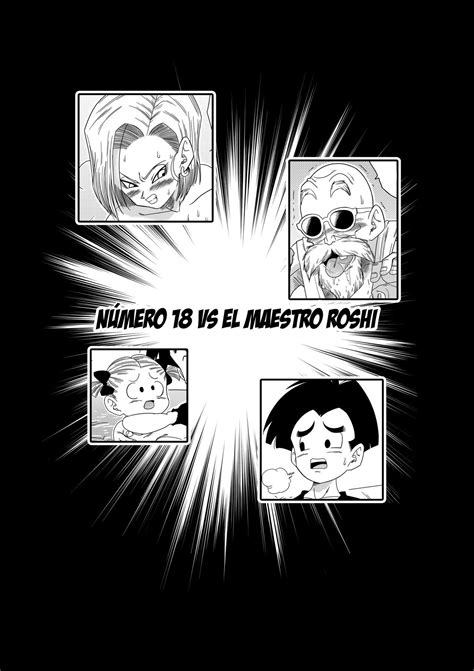Numero 18 Vs El Maestro Roshi Dragon Ball Z