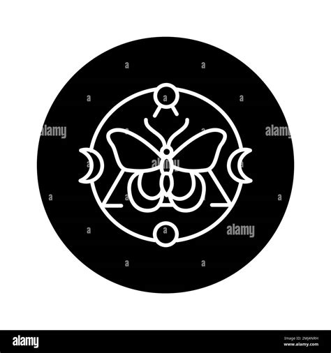 Boho Chic Color Line Icon Isolated Vector Element Outline Pictogram