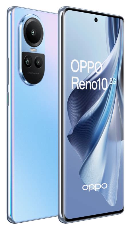 Oppo Reno10 5g Smartphone 8gb256gb Ice Blue At Mighty Ape Nz