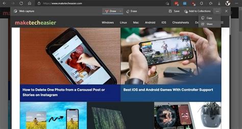 How To Capture A Scrolling Screenshot In Windows Make Tech Easier