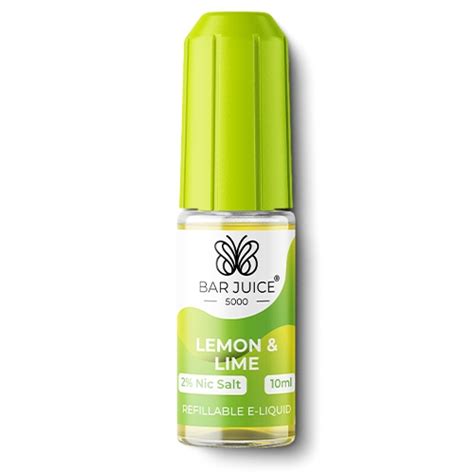 Bar Juice 5000 Lemon And Lime Fast Free Shipping Available