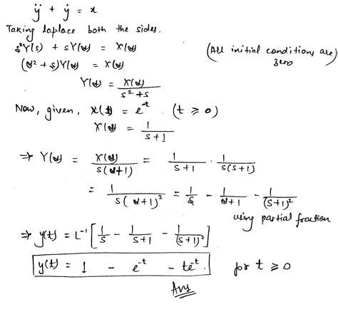 [solved] 2 a system with input x and output y f is described by