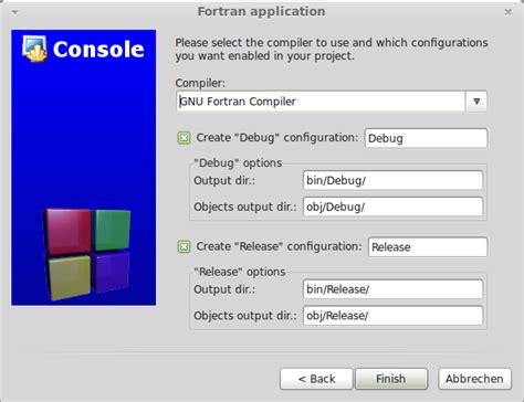 install and setup code blocks for fortran on gnu linux hani s omnium