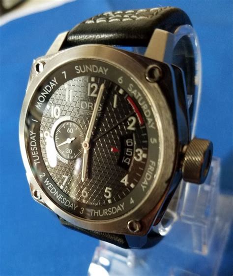 Fsoris Bc4 Pointer Date Small Seconds Automatic Mens Watch