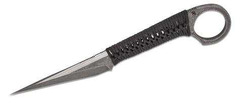 Bastinelli Creations Custom Gi Left Handed Fixed Blade 325 D2 Patterned Chisel Blade Cobra