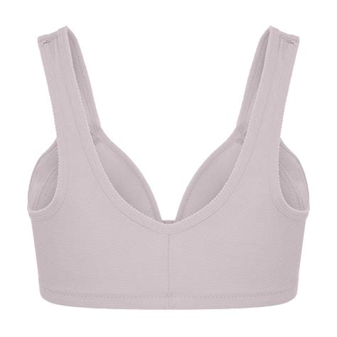 Cloise Daisy Bras For Seniors Front Closure Plus Size Back Smoothing
