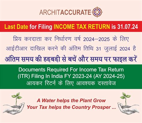 Itr Filing Last Date Of Fy 23 24