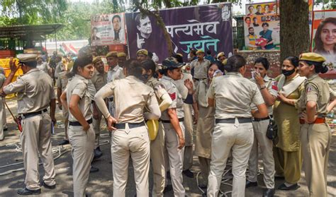 National Herald Case Congress Protest