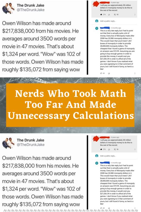 Nerds Who Took Math Too Far And Made Unnecessary Calculations Artofit