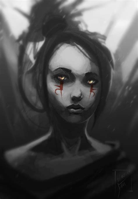 Nephilim Character Sketch By Y Mir On Deviantart