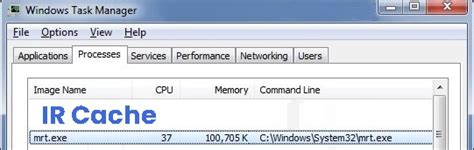 How To Repair High CPU And Memory Usage By MRT Exe In Windows PC IR Cache