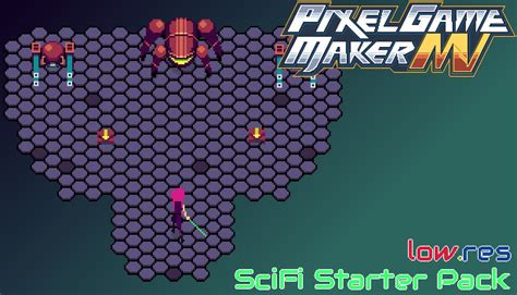 Pixel Game Maker Mv Lowres Sci Fi Starter Pack On Steam