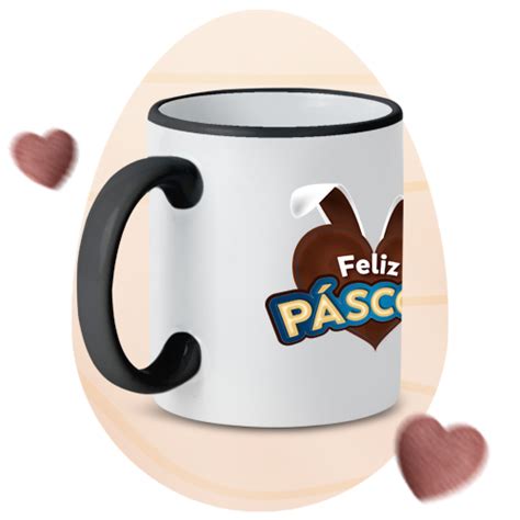 Caneca Personalizada Borda e Alça Colorida FuturaIM