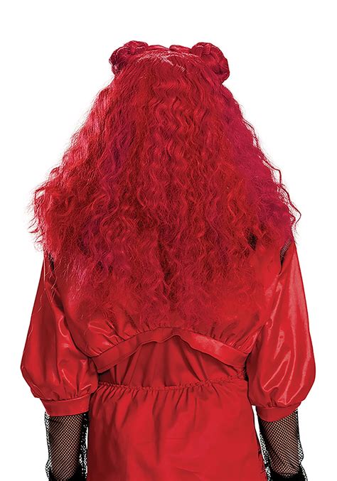 Disney Descendants 4 Girls Costume Red Wig Disney Accessories