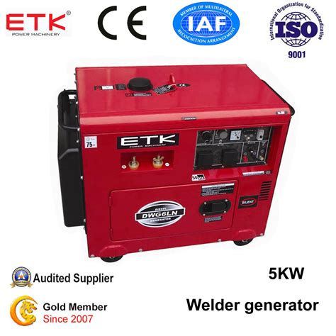 Etk Diesel Generator And Welder Set Welding Generating Set China