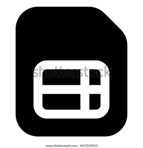 Spreadsheet Icon Web App Infographic Stock Vector Royalty Free 2457234953 Shutterstock