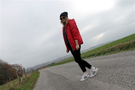 Initials Cb Doudoune Rouge Initials Cb