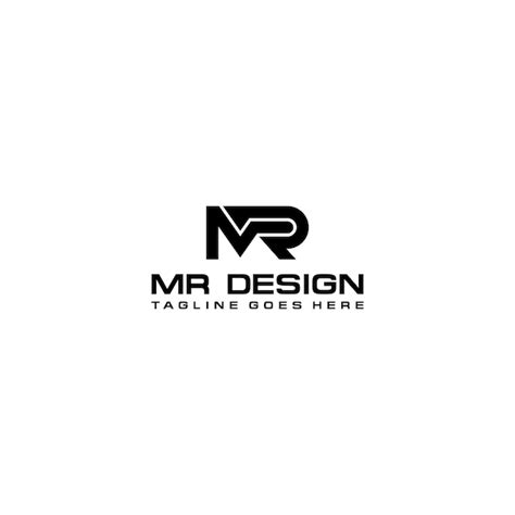 Premium Vector Mr Logo Design Vector Illustration