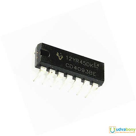 10 Pcs Cd4093bm Sop 14 Cd4093 4093 Smd Cmos Quad 2 Input Nand Schmitt