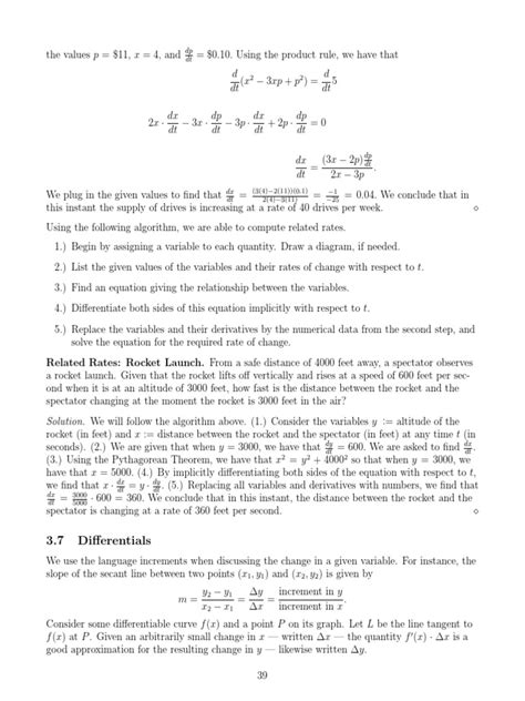 Math 115 Lecture Xiii Notes Pdf Approximation Derivative
