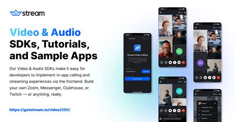 Video And Audio SDKs By Stream