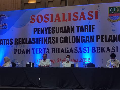 PDAM Tirta Bhagasasi Sosialisasikan Penyesuaian Tarif Dan Reklasifikasi